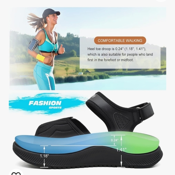Oncai | Shoes | Oncai Walking Sandals Womenarch Support Hiking Sandals Orthotic Outdoor Footbed ...